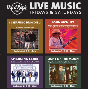 Light Up The Moon performs at Hard Rock Cafe this weekend! | Seminole ...